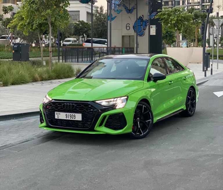 Audi RS3 for Rent in Dubai | Luxury, Sports & Super Car Rental Dubai